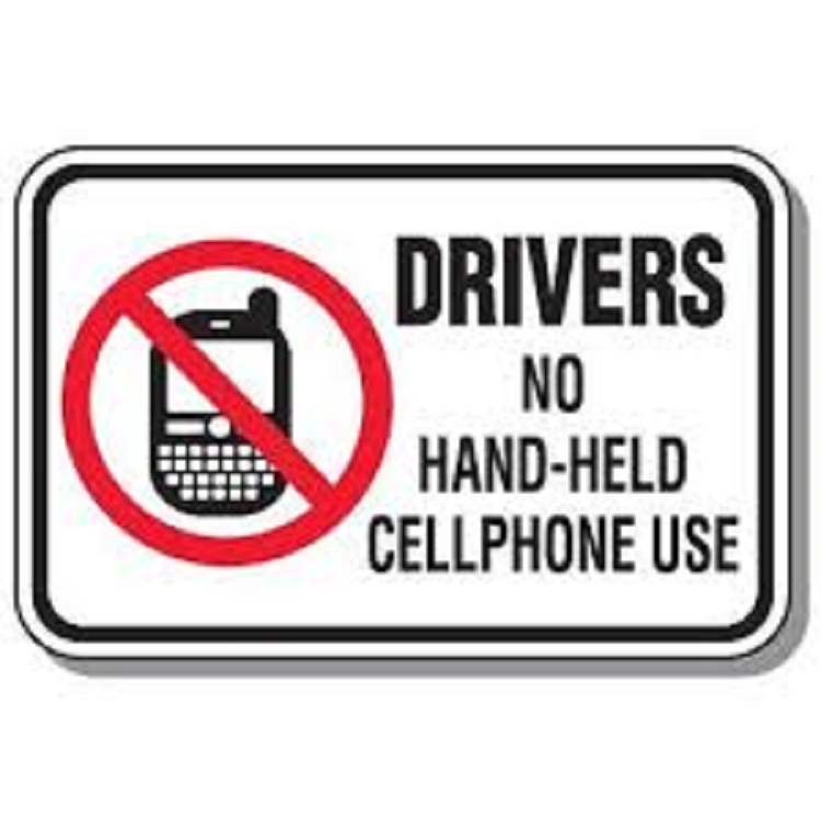 Stick to the rules of the road: No phoning or texting when driving